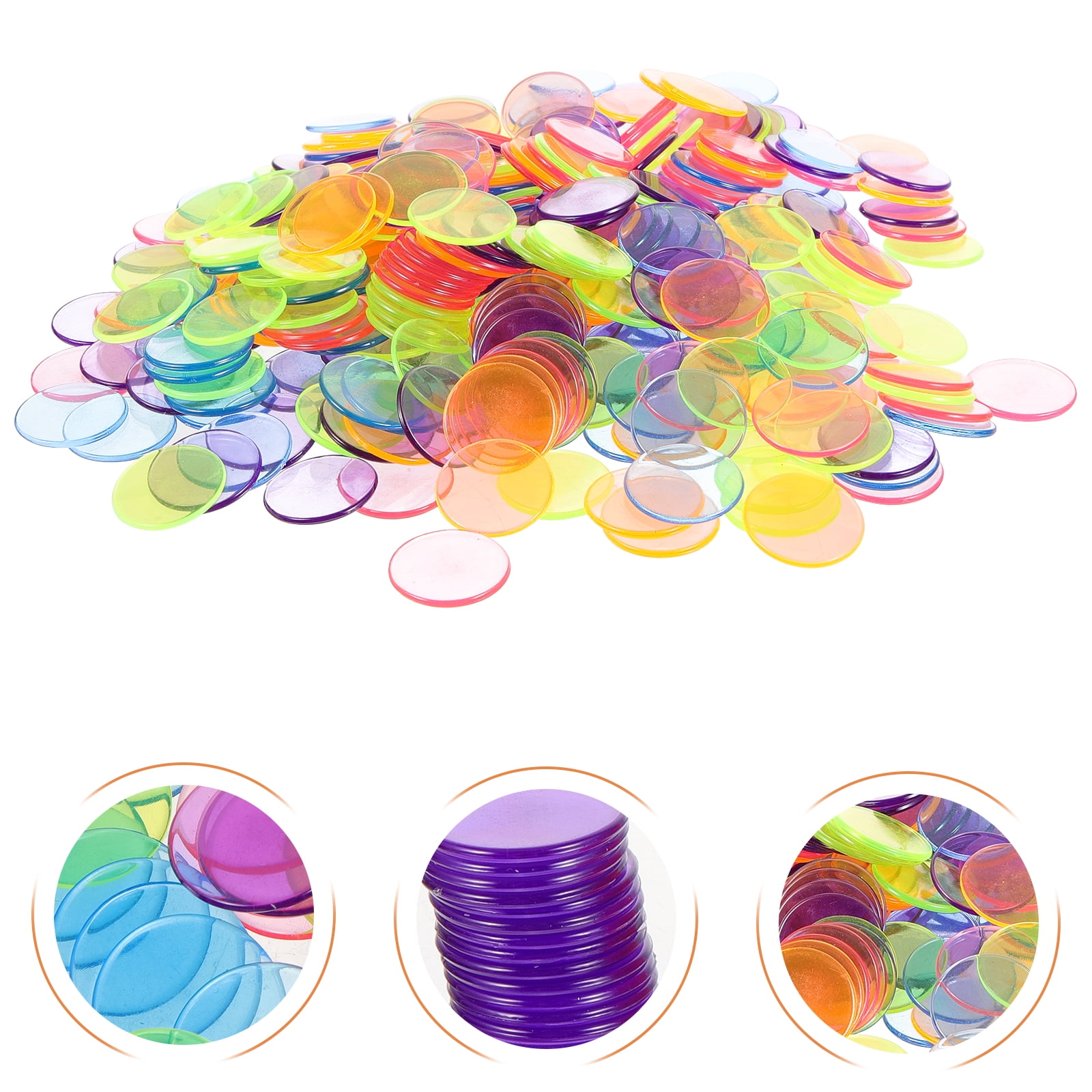 Dytern Party 300pcs Bingo Counting Chips Game Counting Chips Gaming ...