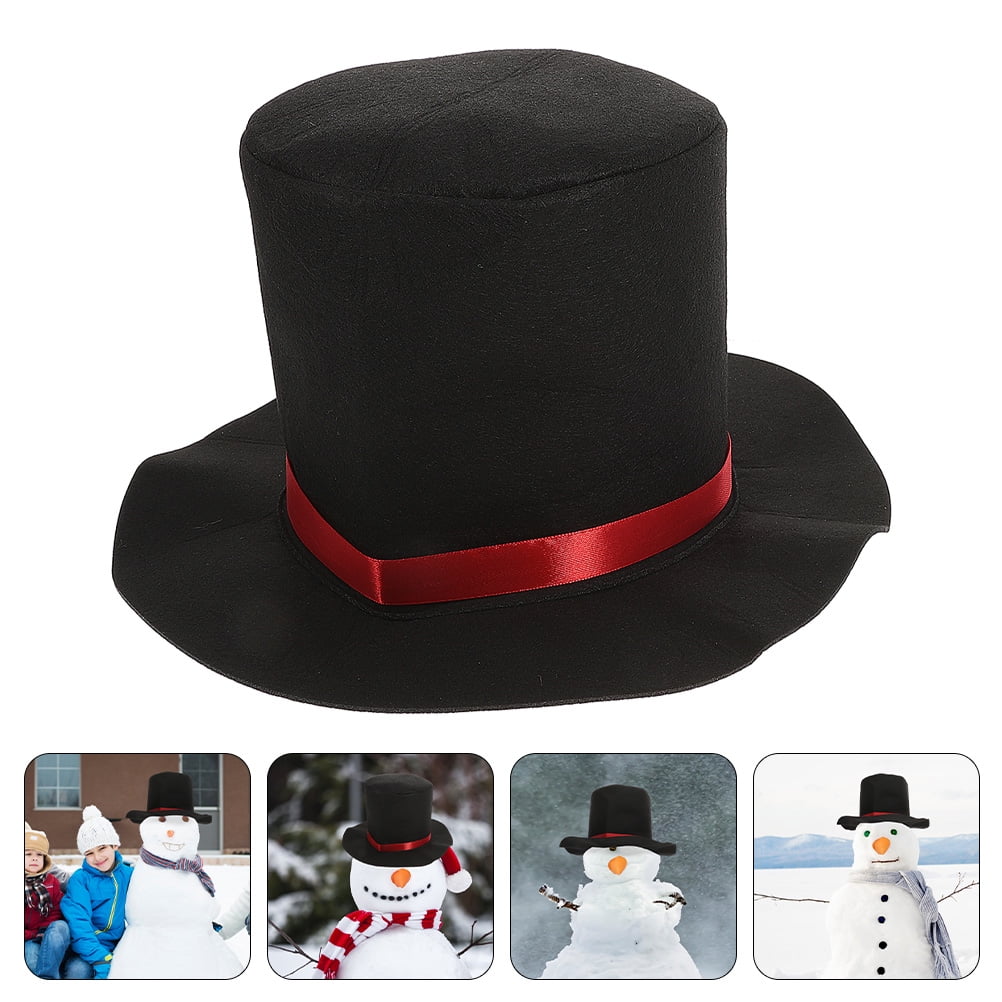 Dytern Snowman Diy Christmas Snowman Hat Decor Diy Snowman Hat Making ...