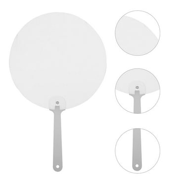 DS Sublimation Blanks Paddle Fan Graduation Wedding Memorial Hand Held ...