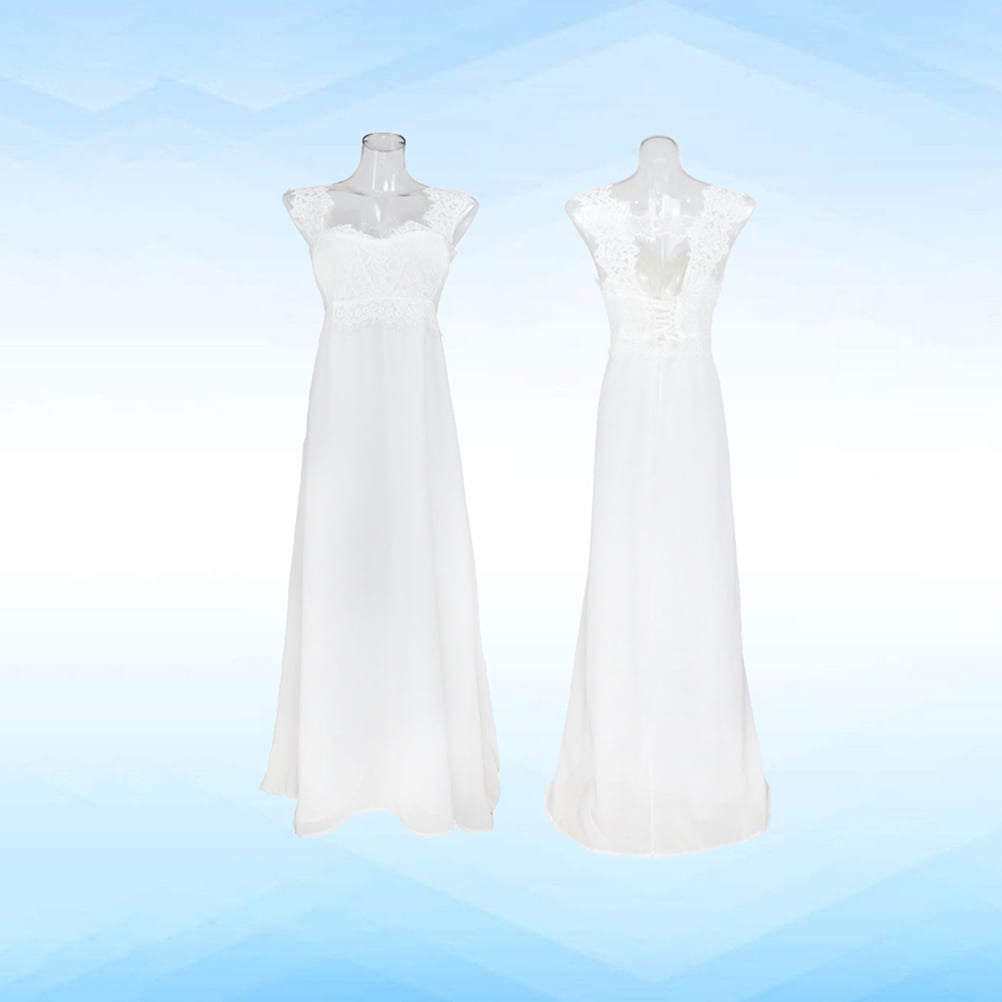 Dytern Wedding Lace Patchwork Ground Dress Woman Elegant Dress Bridal ...