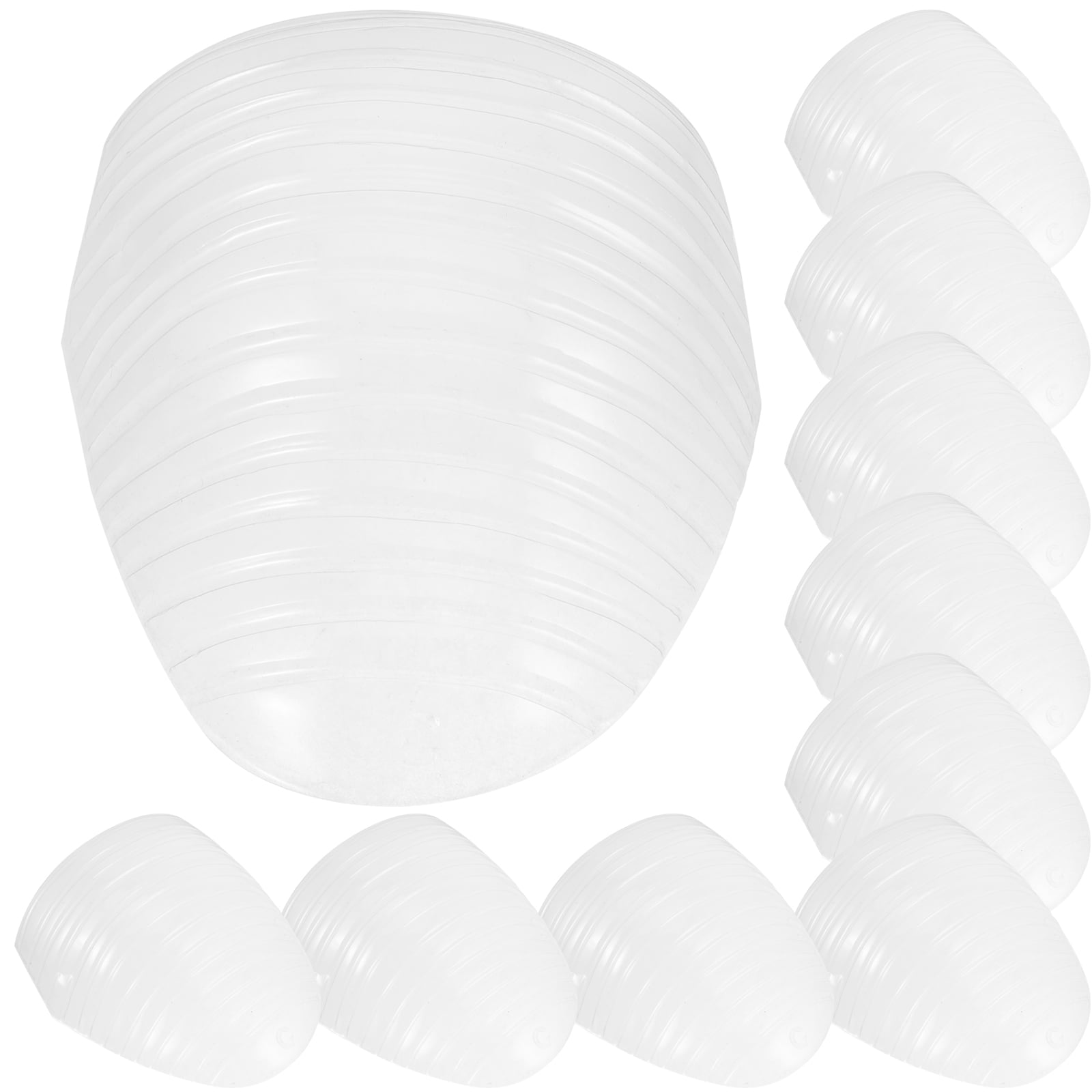 Dytern Winter,10pcs Baseball Caps Inner Support Plastic Hat Stand Clear ...