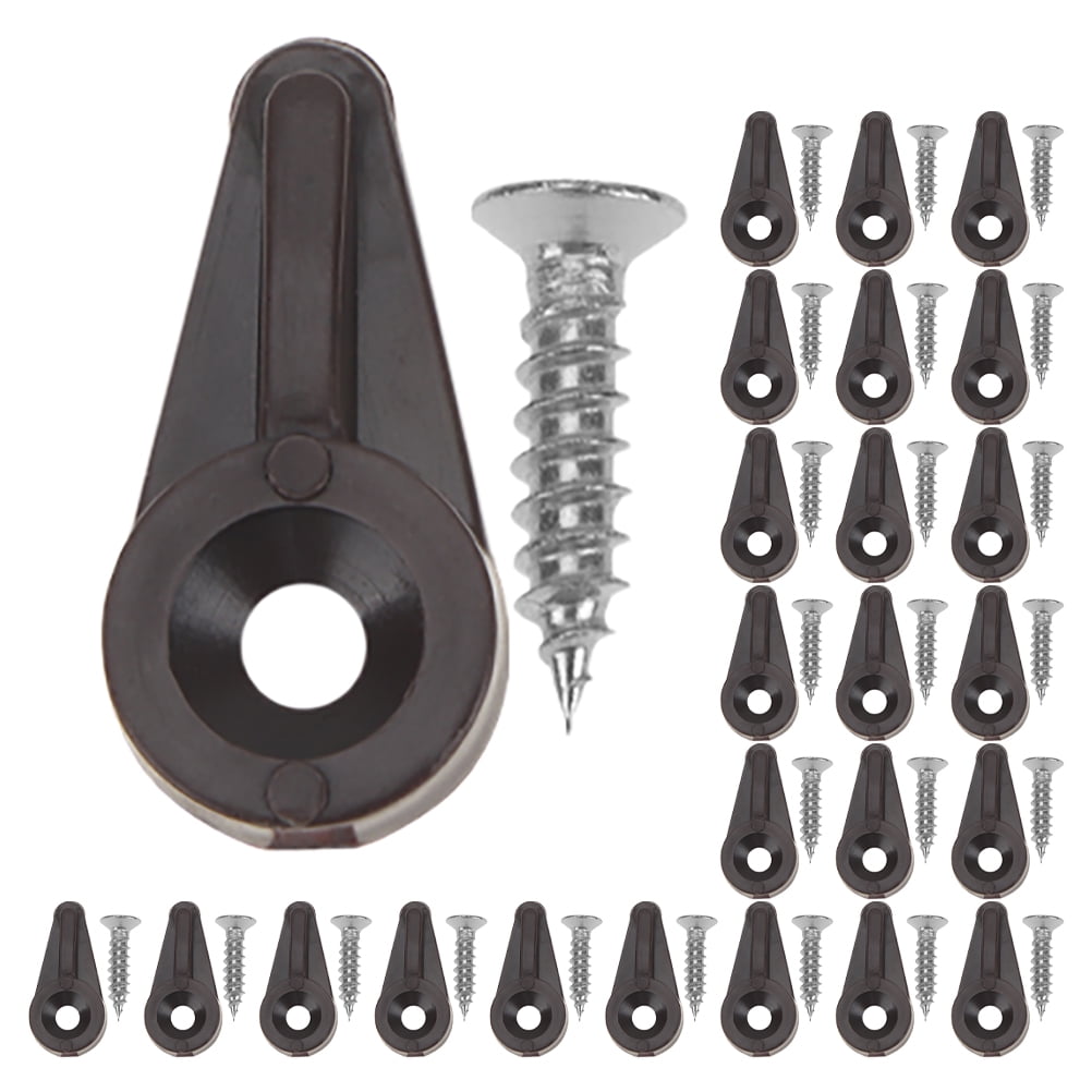 Dytern glass retainer clip 50pcs Versatile Glass Fixing Clamps Glass ...