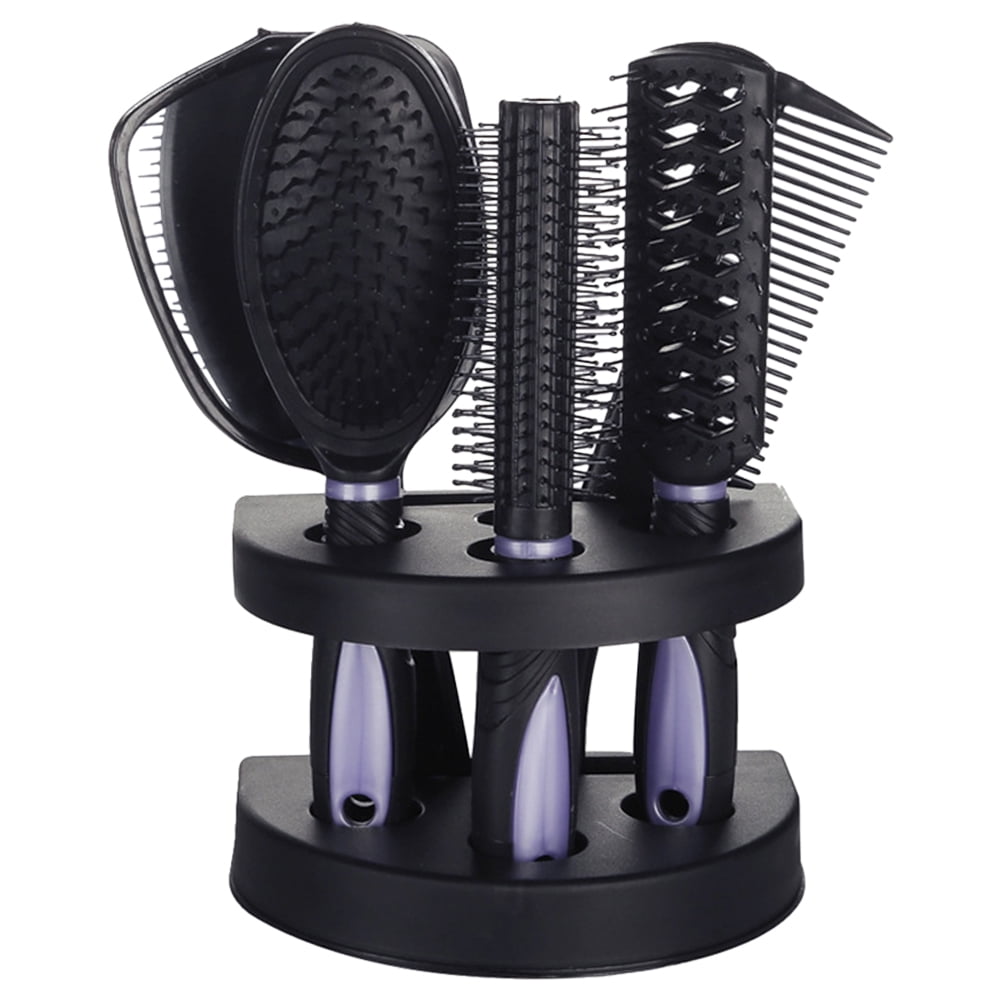 Dytern hair comb Hair Comb Set Hairbrush with Mirror and Stand Holder ...