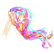 Large Rainbow Twirling Ribbons - Walmart.com