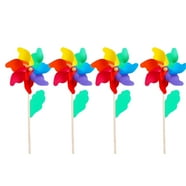 RENACLIPY lawn pinwheels Pinwheels Wood 12pcs - Walmart.com
