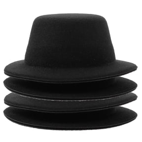 30 Pcs Small Hat Top Hat Ornament DIY Craft Hats Photo Prop Mini Hats ...