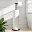 Stusgo 3-in-1 Toilet Paper Holder Stand with Shelf, Portable Stainless ...