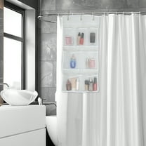 Tripumer 2Pcs Hanging Mesh Shower Organizer with 8 Pockets and 3 Rings ...