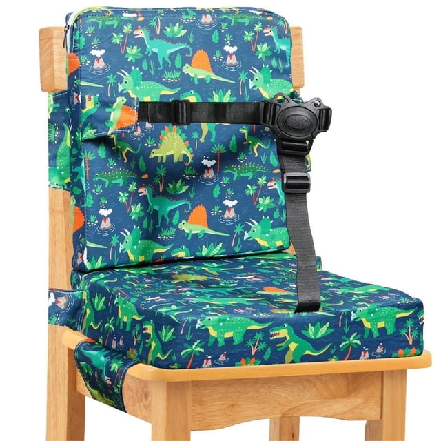Dznils Toddler Booster Seat for Dining Table, with Backrest, Safety ...