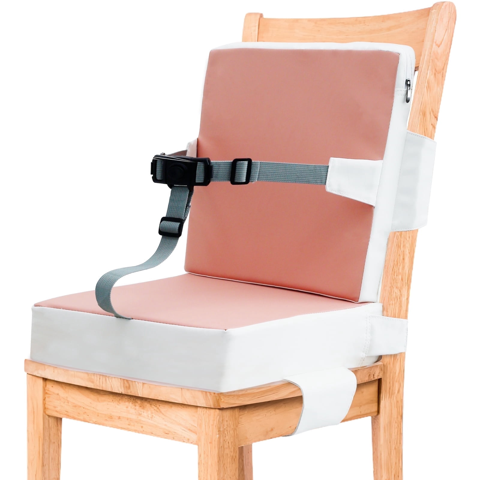 Dznils Toddler Booster Seat for Dining Table, with Backrest, Safety ...
