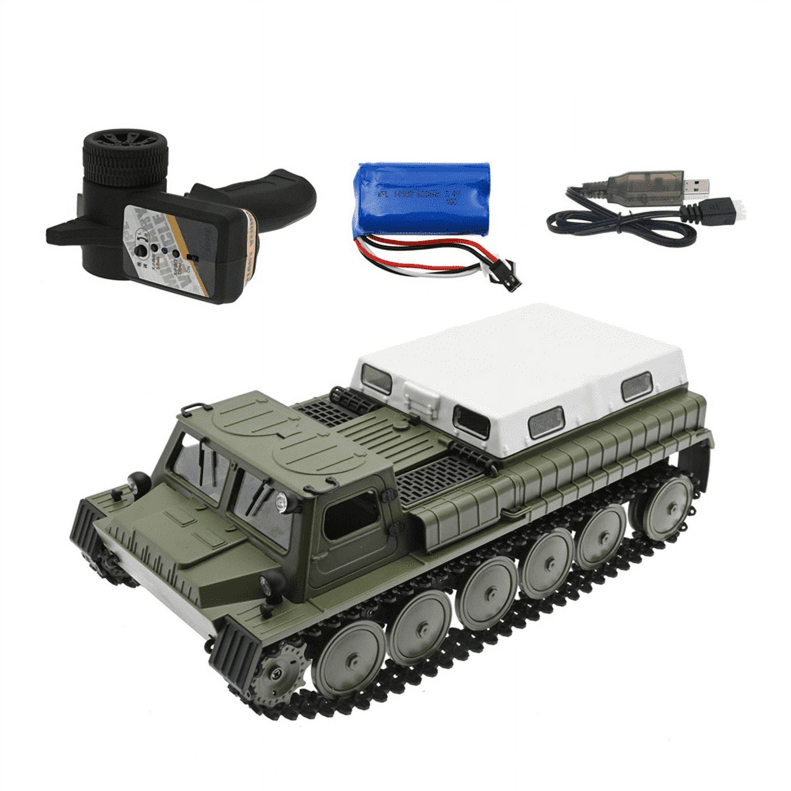 E-1 Remote Control Tank 29CM RC Tank 1/16 2.4G Electric Toys GAZ 71 Fit ...