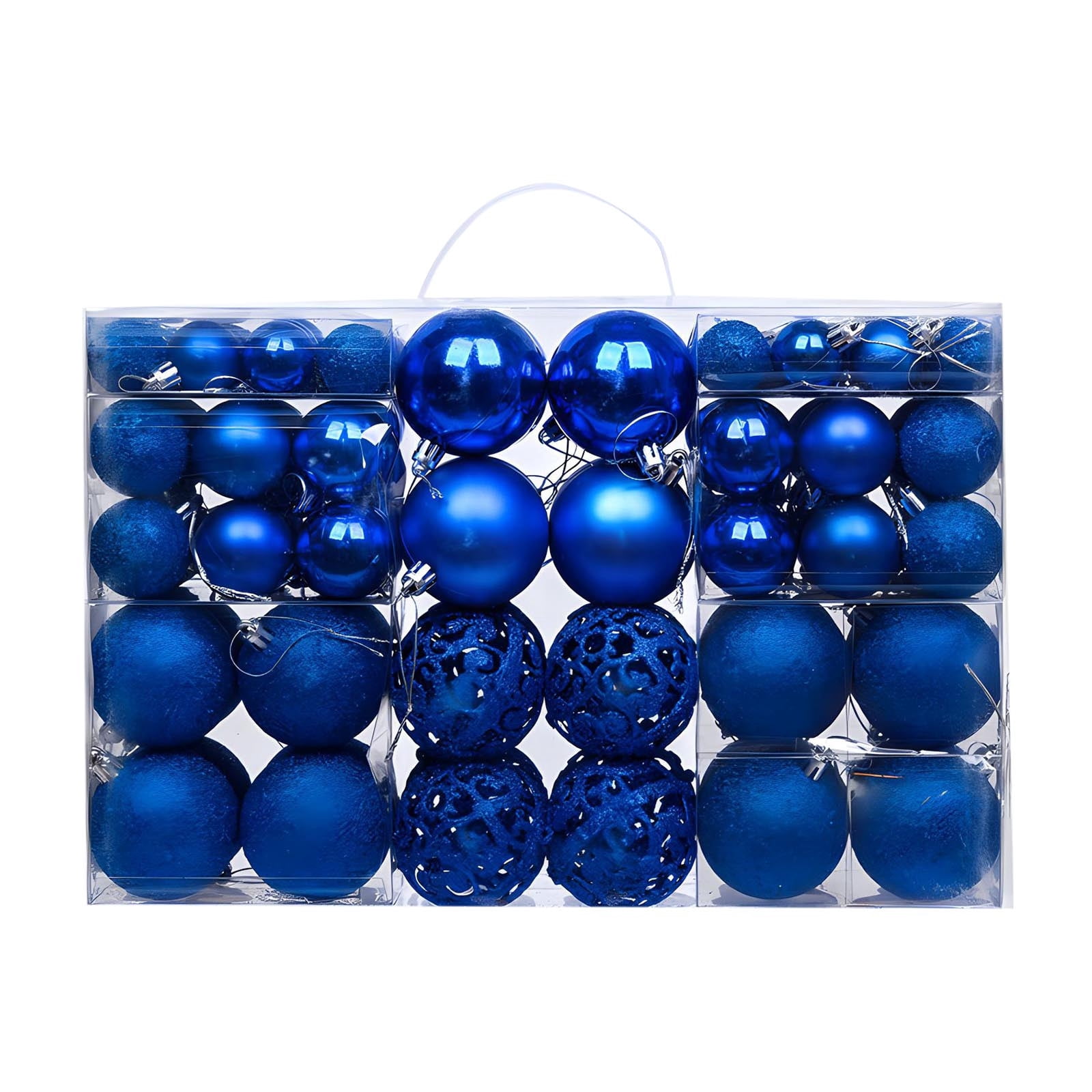 Royal Blue Christmas Ornaments