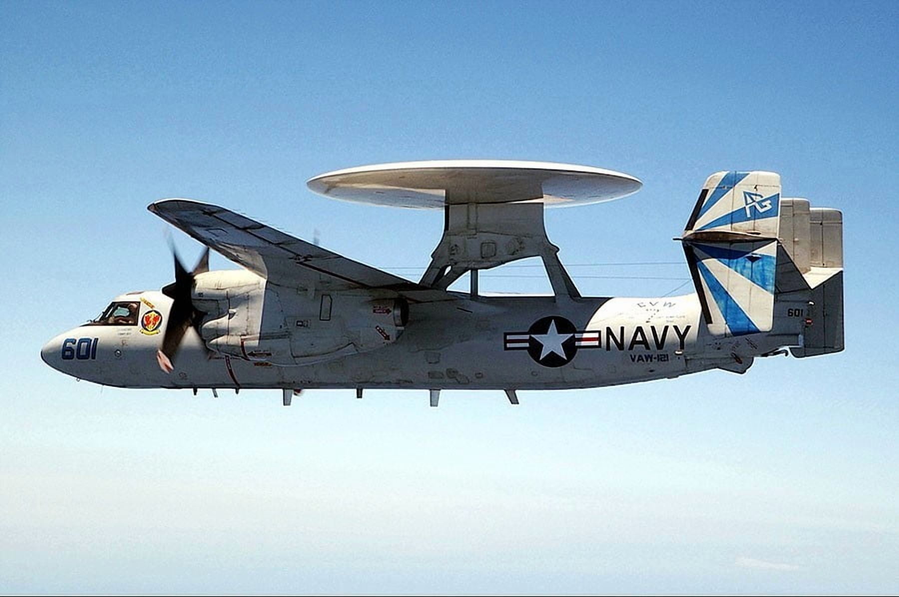 E-2 Hawkeye of VAW-121 Style -1 - 20x30 Inch Laminated Aviation Poster - Stunning Detail and ...