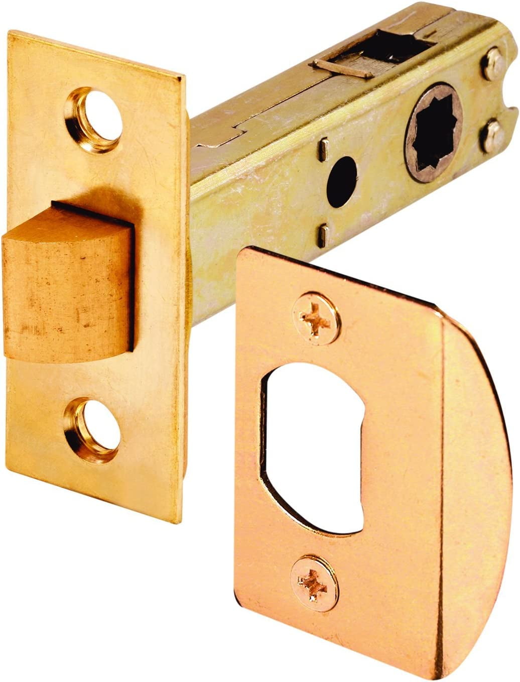 E 2281 Passage Door Latch, 9/32 In. and 1/4 In. Square Drive, Steel ...