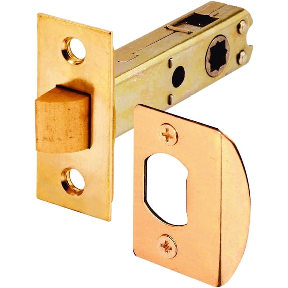 E 2281 Passage Door Latch, 9/32 In. and 1/4 In. Square Drive, Steel ...