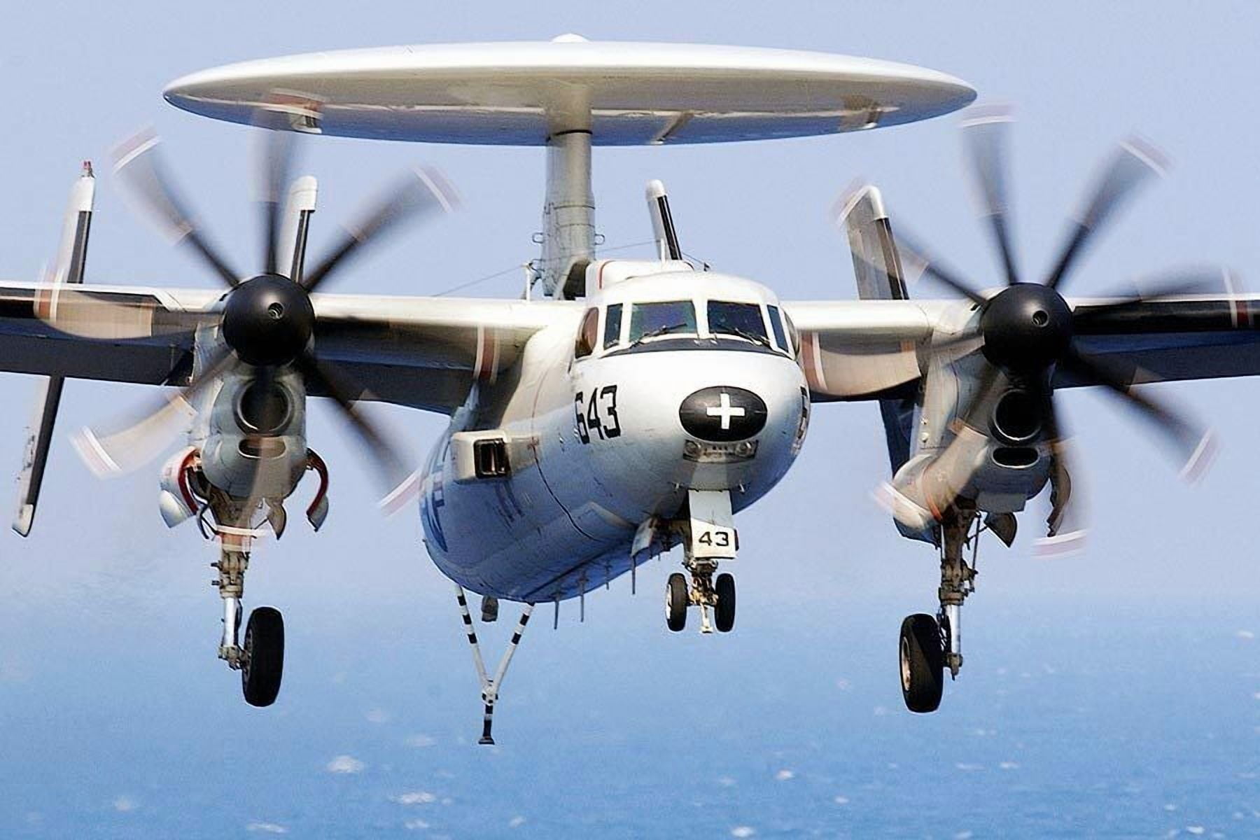 E-2C / E-2 Hawkeye Aircraft U.S. Navy - 20x30 Inch Laminated Aviation ...