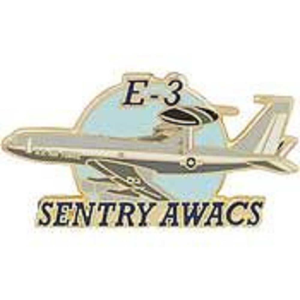 E-3 Sentry AWACS Pin - 1.5" Military Collectible - Officially Licensed ...