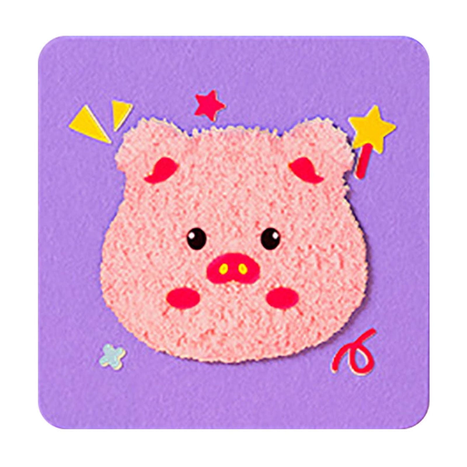 E-316 B Boy Girl Diy Embroidery Kit Doll Sewing Hand Threading Painting ...