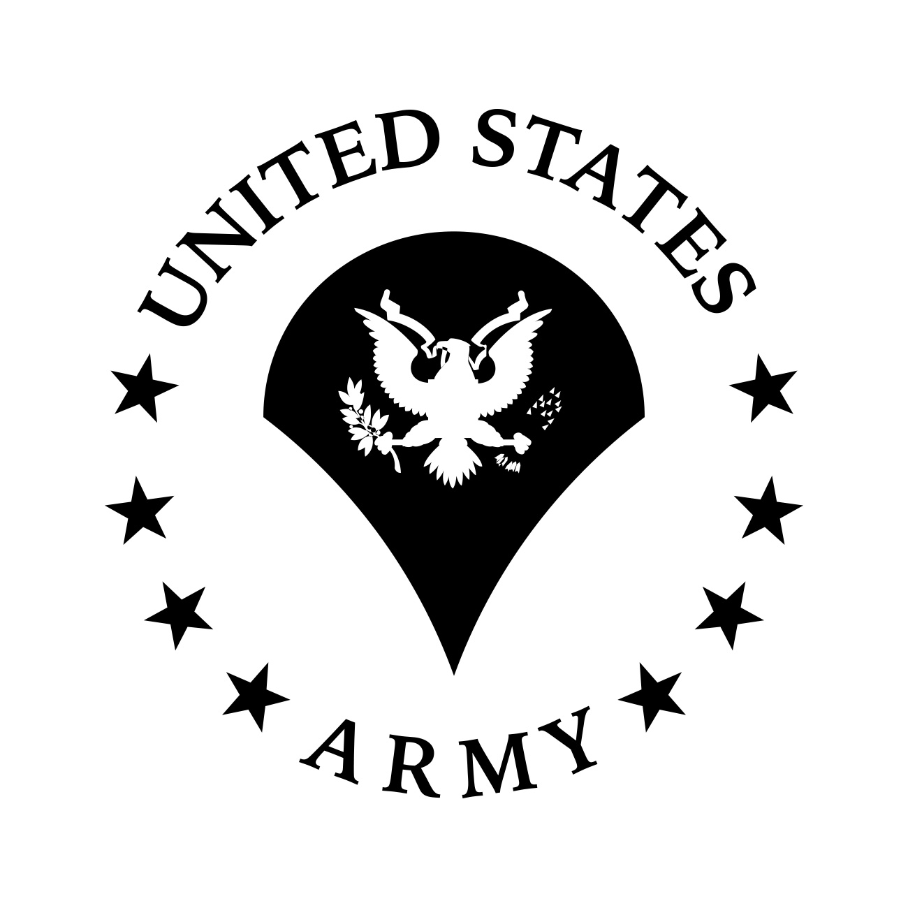 E-4 Specialist US Army Rank Sticker Decal Die Cut - Self Adhesive Vinyl ...