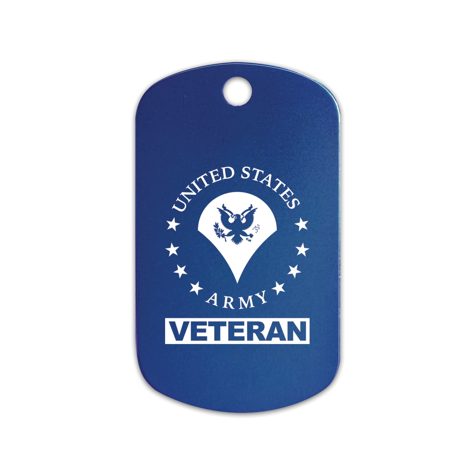 E-4 Specialist Veteran US Army Rank GI Dog Tag Aluminum Keychain spc or ...