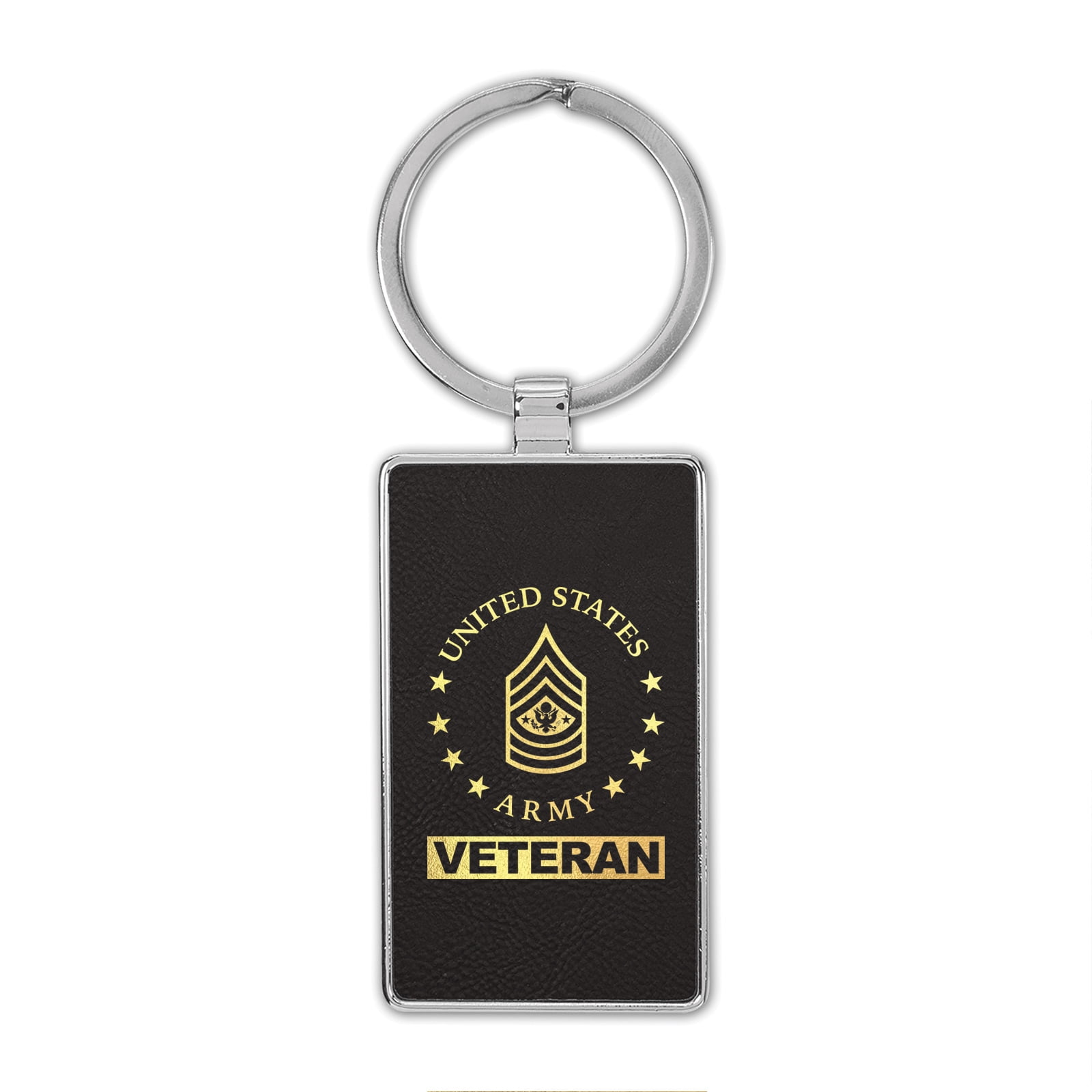 E-9 Command Sergeant Marjor Veteran US Army Rank Premium Leatherette ...
