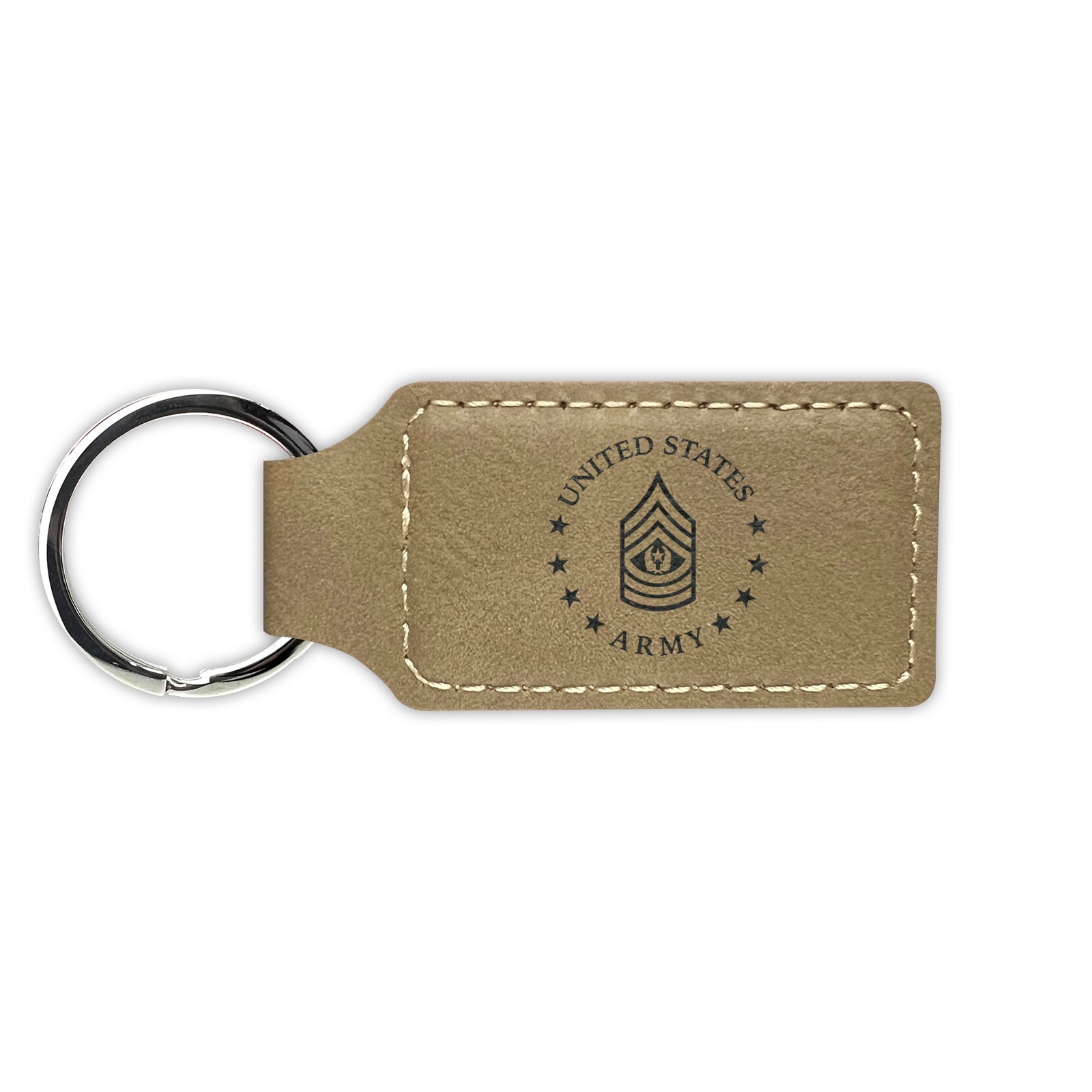 E-9 Sergeant Major of the Army US Army Rank Keychain Leatherette ...