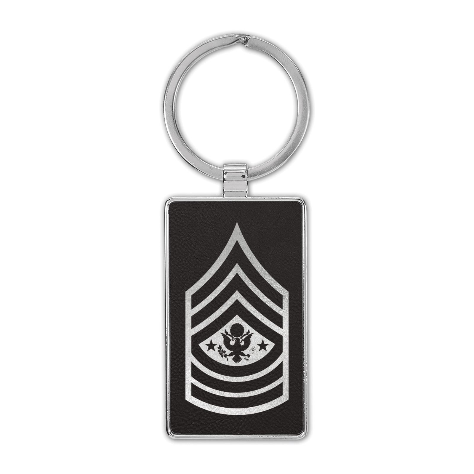E-9 Sergeant Major Of The Army Rank Premium Leatherette Keychain sma or ...