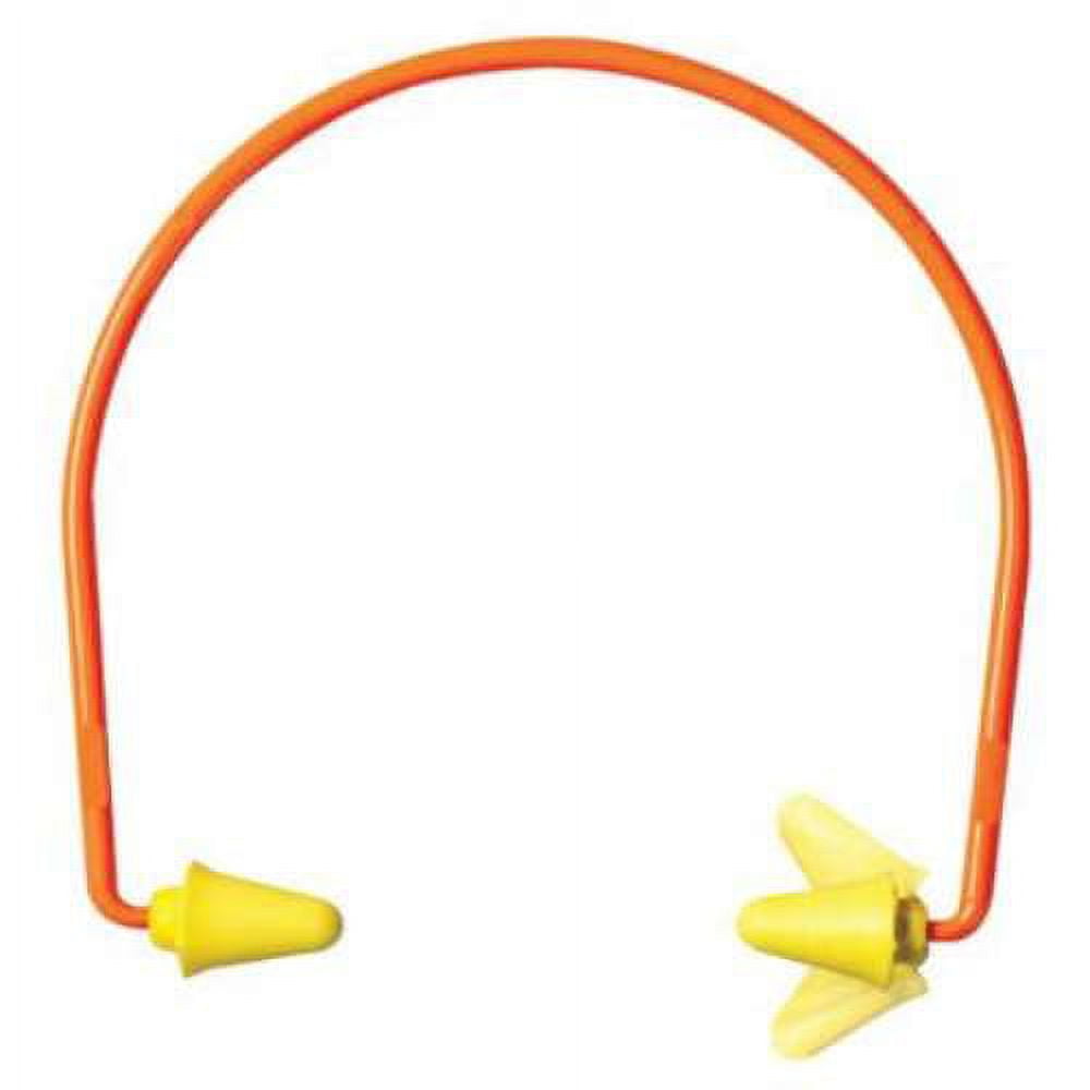 E-A-Rflex 28™ Semi-aural Hearing Protector, ABS, Polyurethane, Yellow ...
