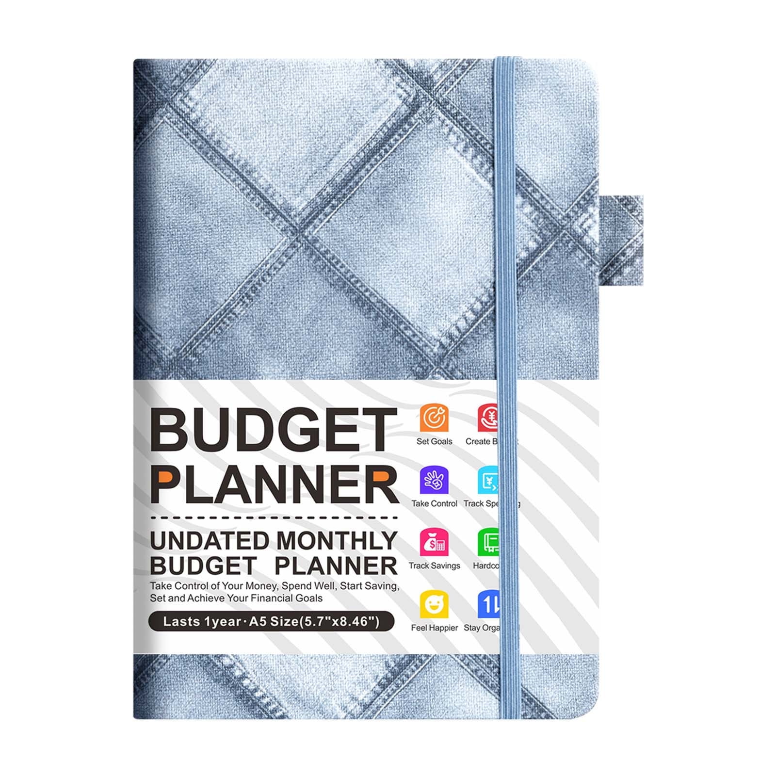 E A4 Size Premium Notebook Journal Writing Pad 200 Pages Lined Paper ...