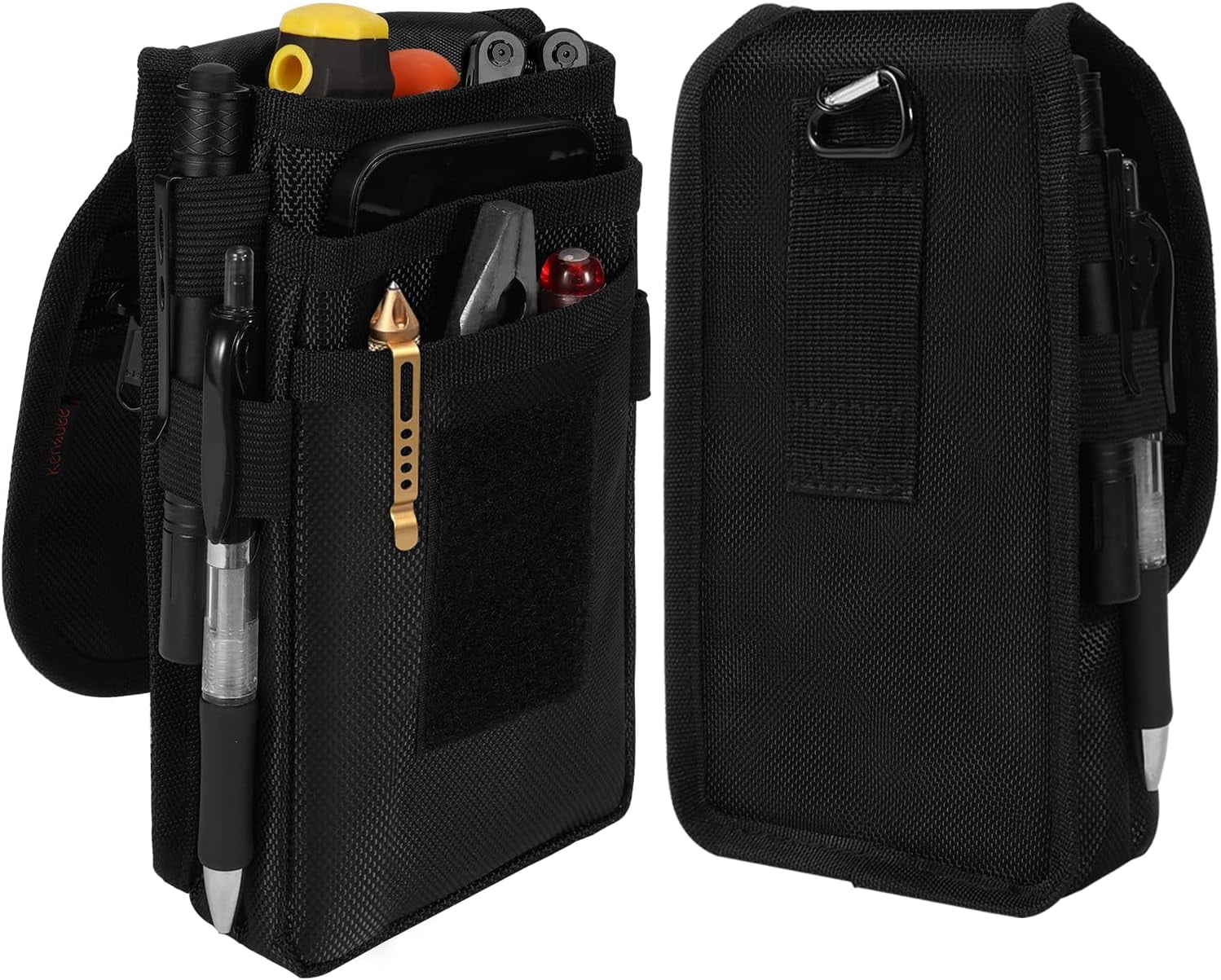 E Belt Tool Pouch, Multitool Organizer Electrician Nylon Tactical ...