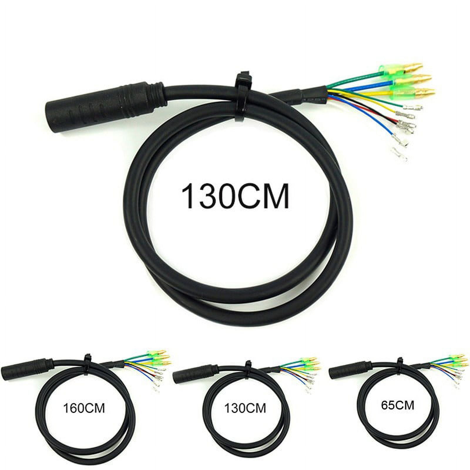 E-Bike 9 Pin Motor Cables Electric Bicycle Extension Cable Cord For ...