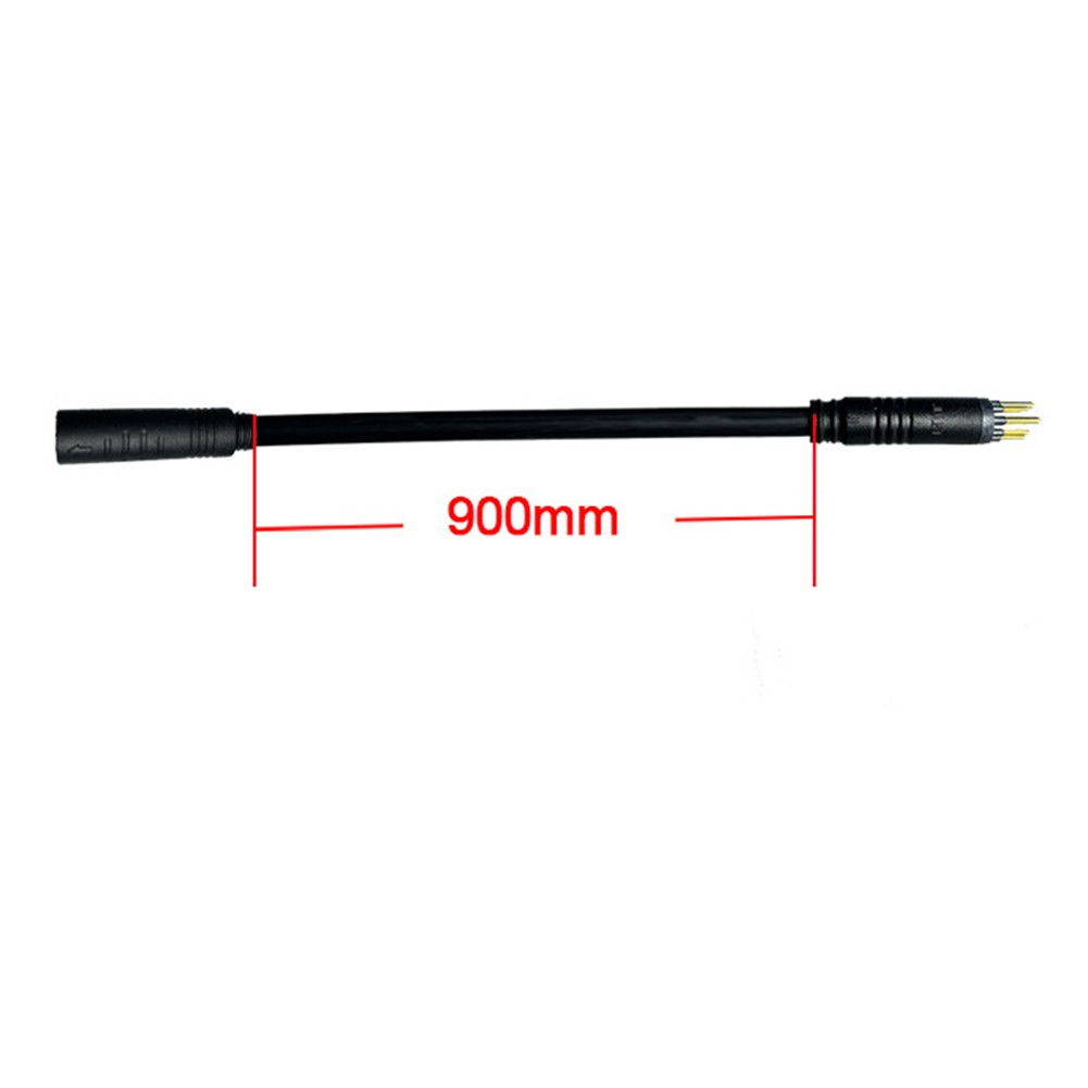 E-bike 9 pin Motor Extension Cable Cord Male Female Front Rear Wheel ...