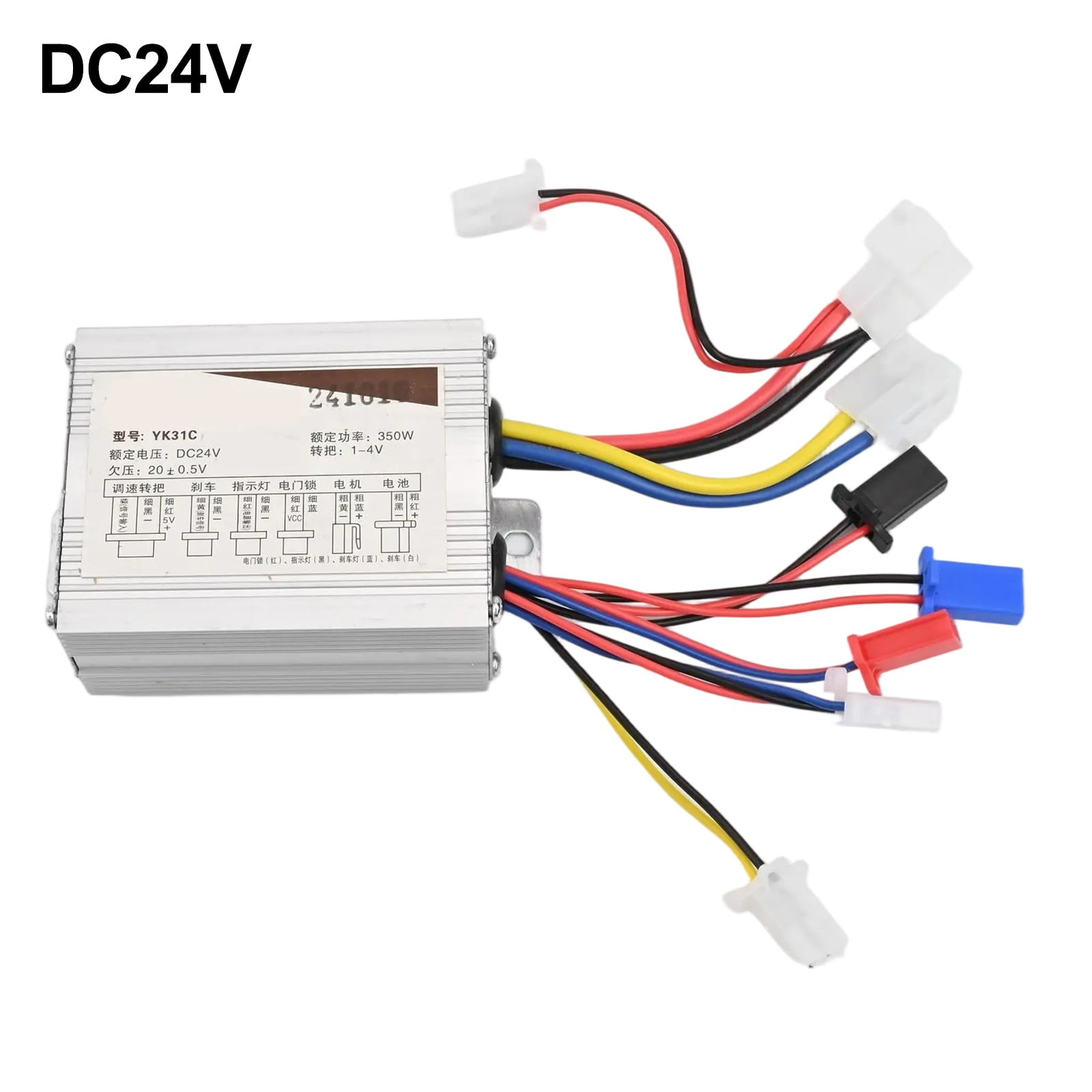 E-Bike Brushed Motor Controller Electric Scooter Yk31C Dc24/36V 350W ...