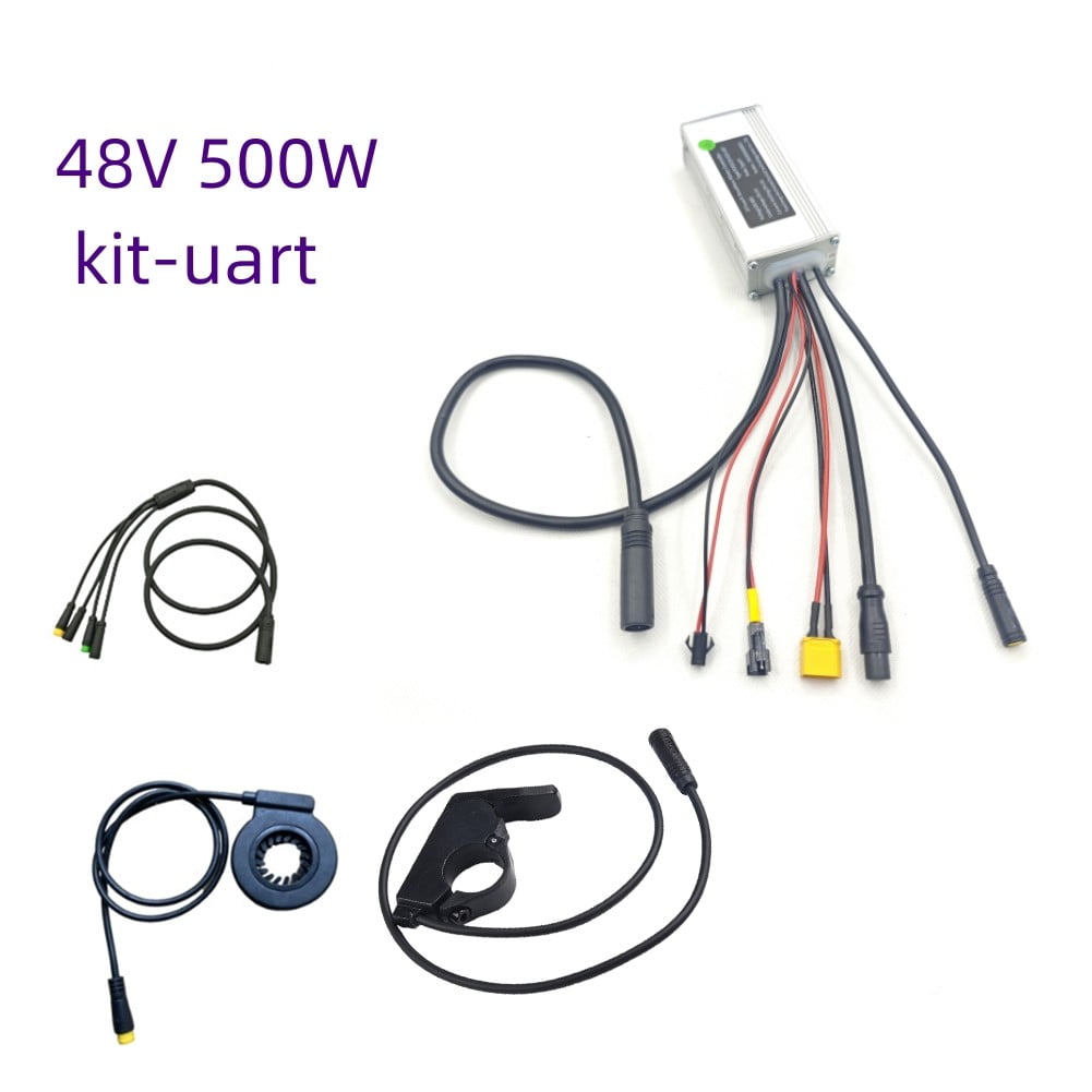 E-bike fat motor 48v 1kw 750W 500W controller kit for bafang hub motor ...