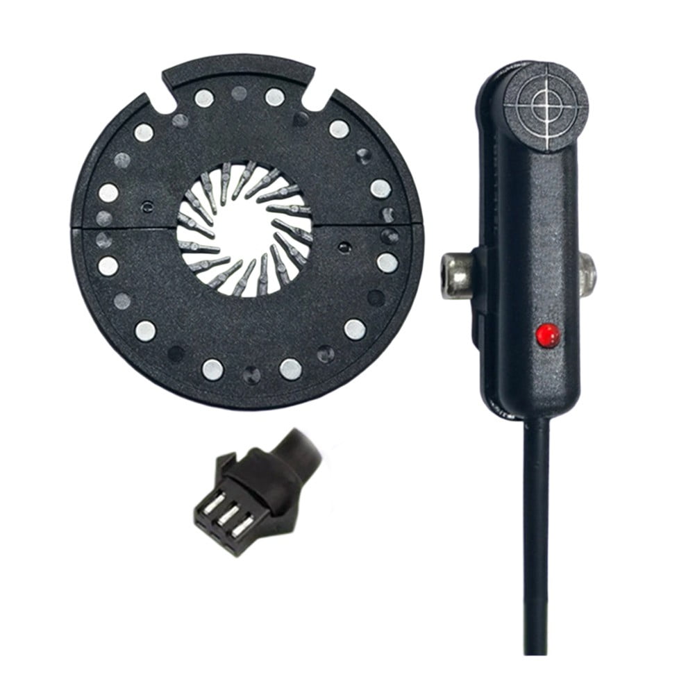 E-Bike Pedal Assist Sensor 12 Magnet Left/Right Sm 3 Pin Male Quick ...