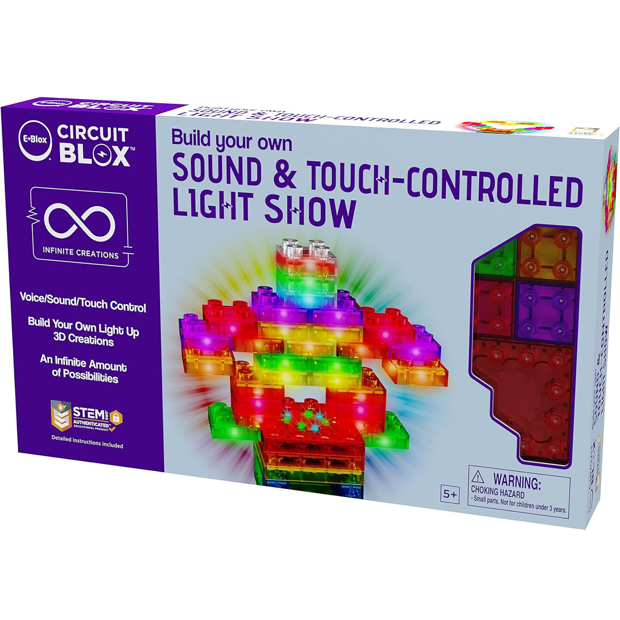 E-Blox: Circuit Blox: BYO Sound & Touch Controlled Light Show - Build ...
