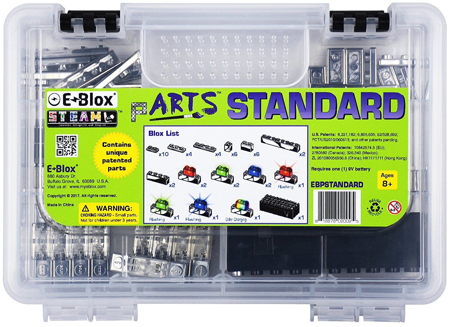 E- Blox - Power Blox Standard Set - Electronic Building Kit - Walmart.com