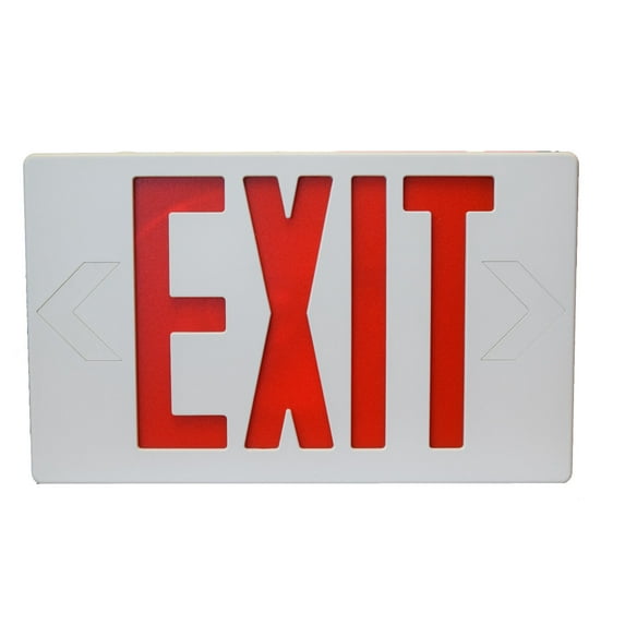 E-CONOLIGHT E-XP2RBW Led Exit Lighting Fixture - Walmart.com