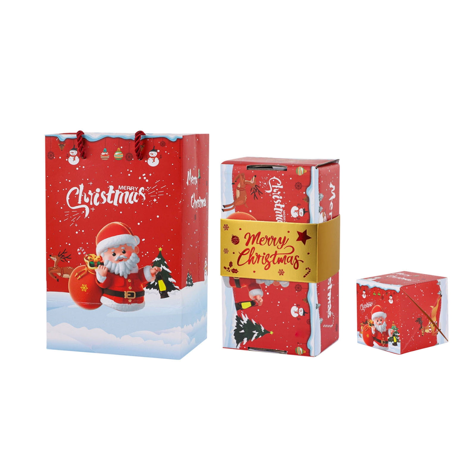 E Christmas Surprise Bounce Box Set 20 Pop-Up Boxes With Gift Box Bag ...