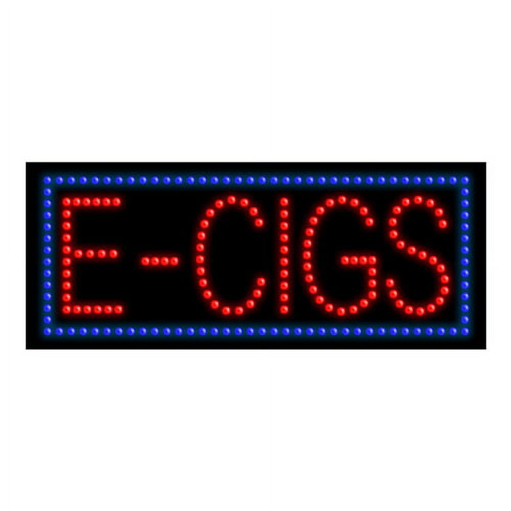 E Cigarettes-LED Dots Sign Made in USA - Walmart.com