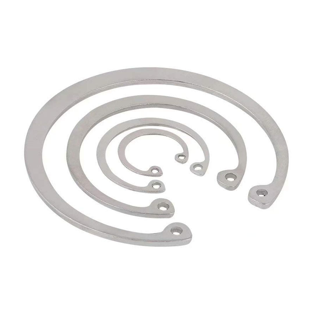 E-Clip Snap Ring Internal Retaining Ring Circlip 50mm,5 pcs - Walmart.com