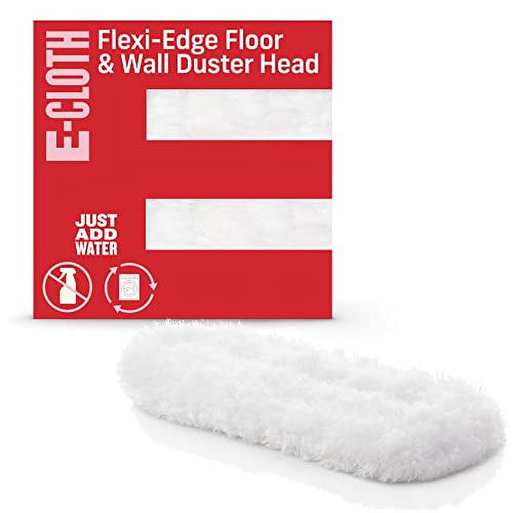 E-Cloth Flexi-Edge Floor & Wall Duster Head, Reusable Dusting Mop for ...