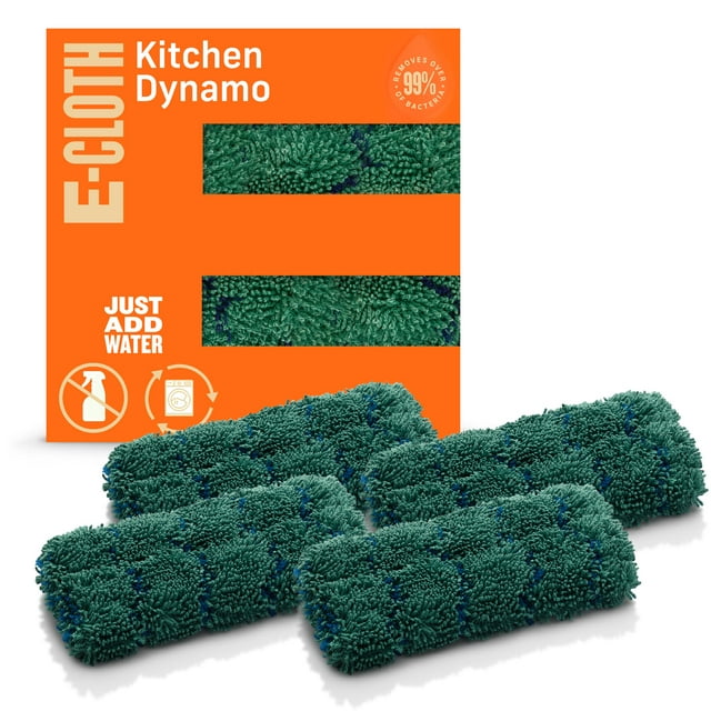 E-Cloth Kitchen Dynamo, Premium Microfiber Non-scratch Kitchen Dish ...