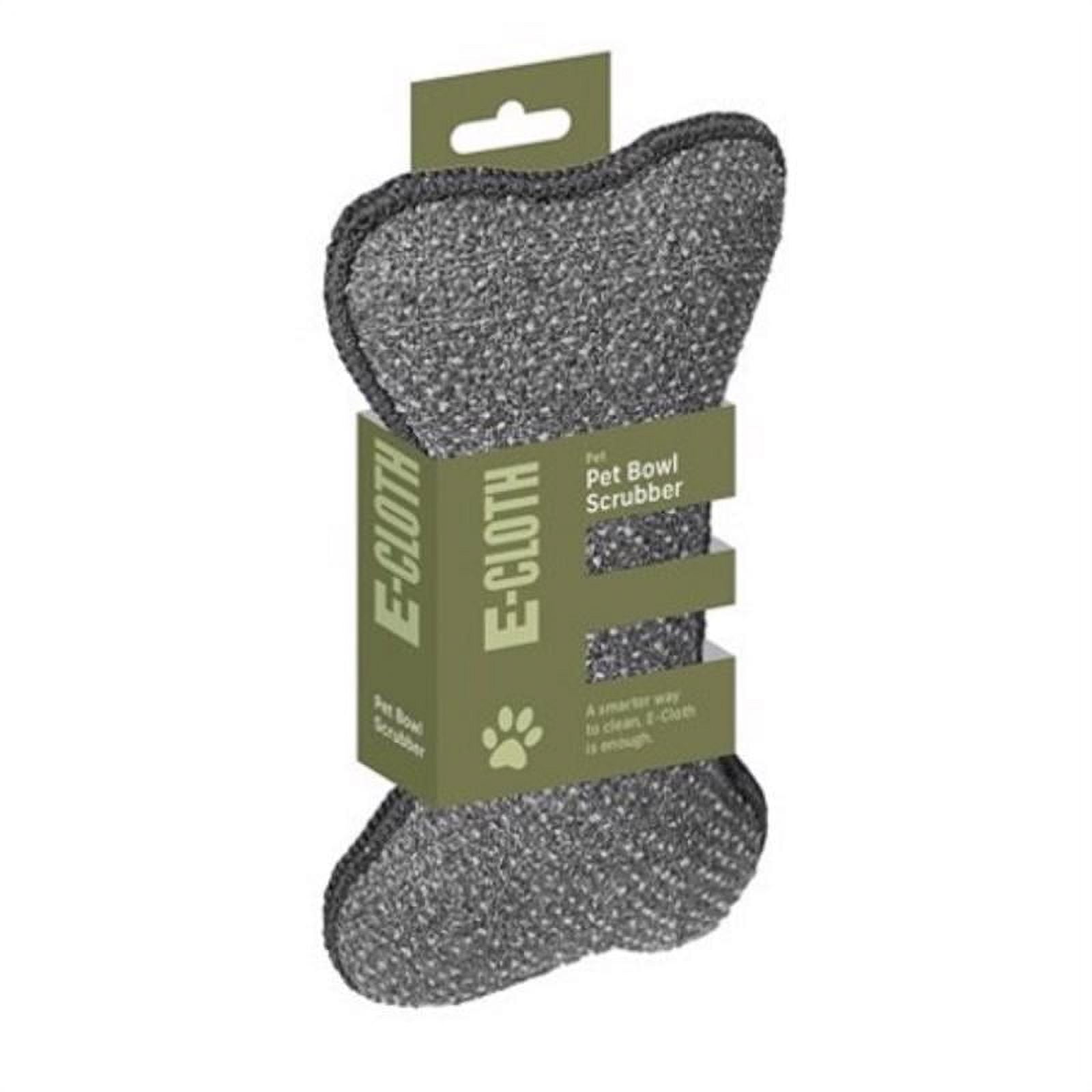 E-Cloth Pet Bowl Scrubber - Bone-Shaped Scrubber Keeps Pet Bowl ...