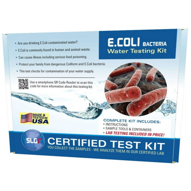 E. Coli and Coliform Test Kit in Water 1 PK (3 Bus. Days) Schneider ...