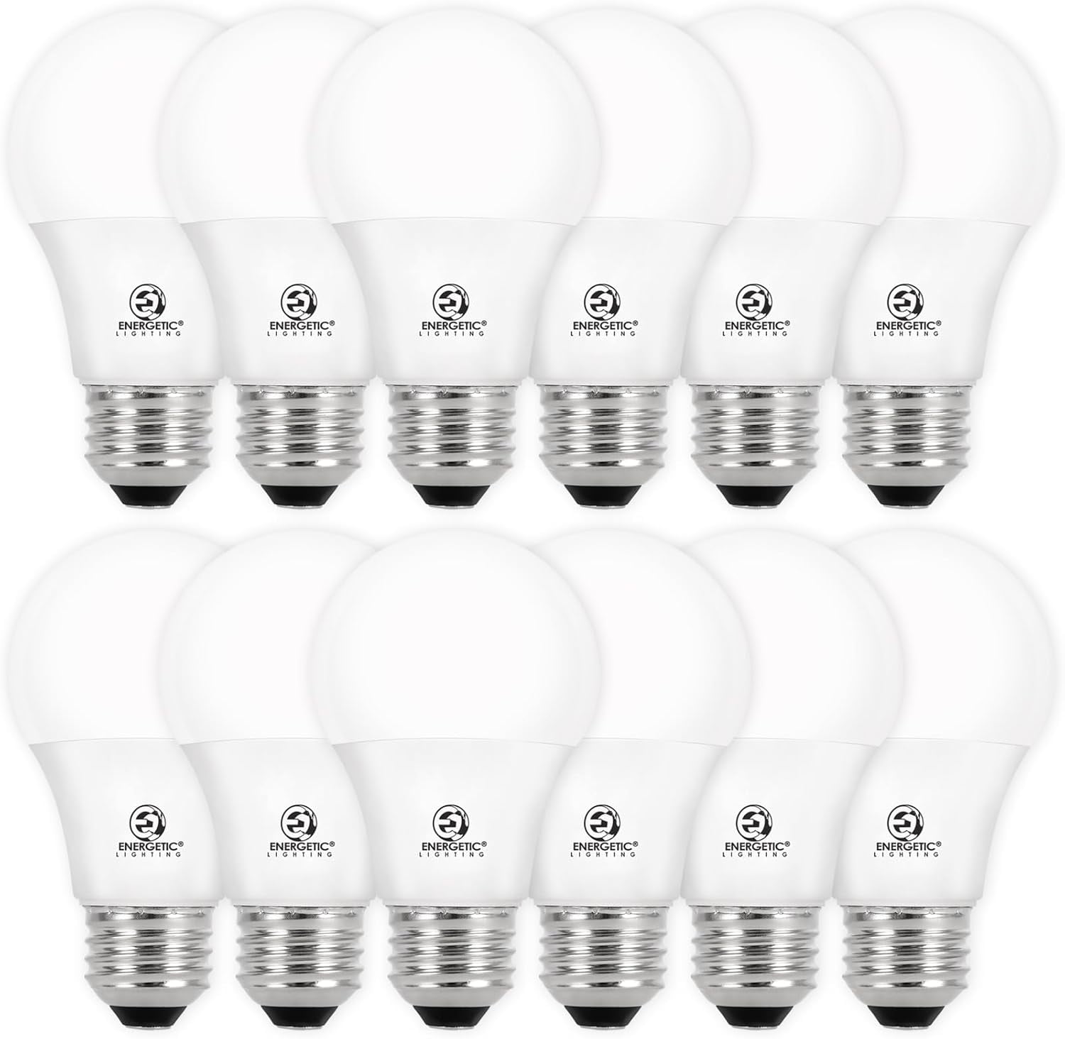 E ENERTIC LIGHTING Dimmable LED Light Bulbs, 60W Equivt, Cool White ...