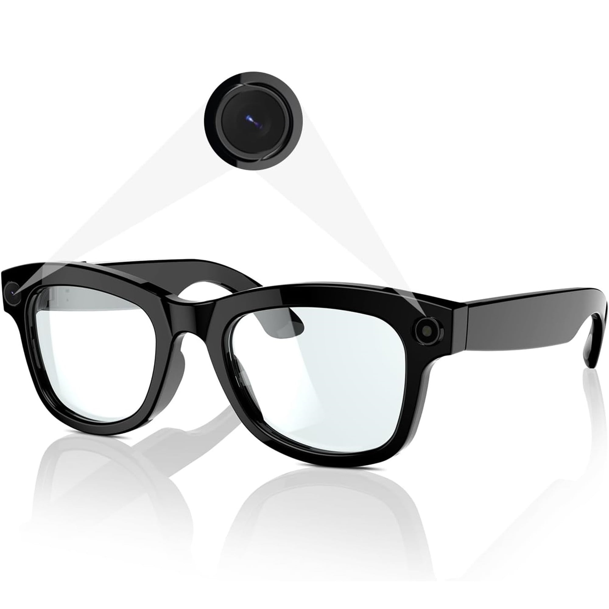 E EYAFA 2025 New AI Voice Smart Glasses HD 1080P Camera Polarized ...
