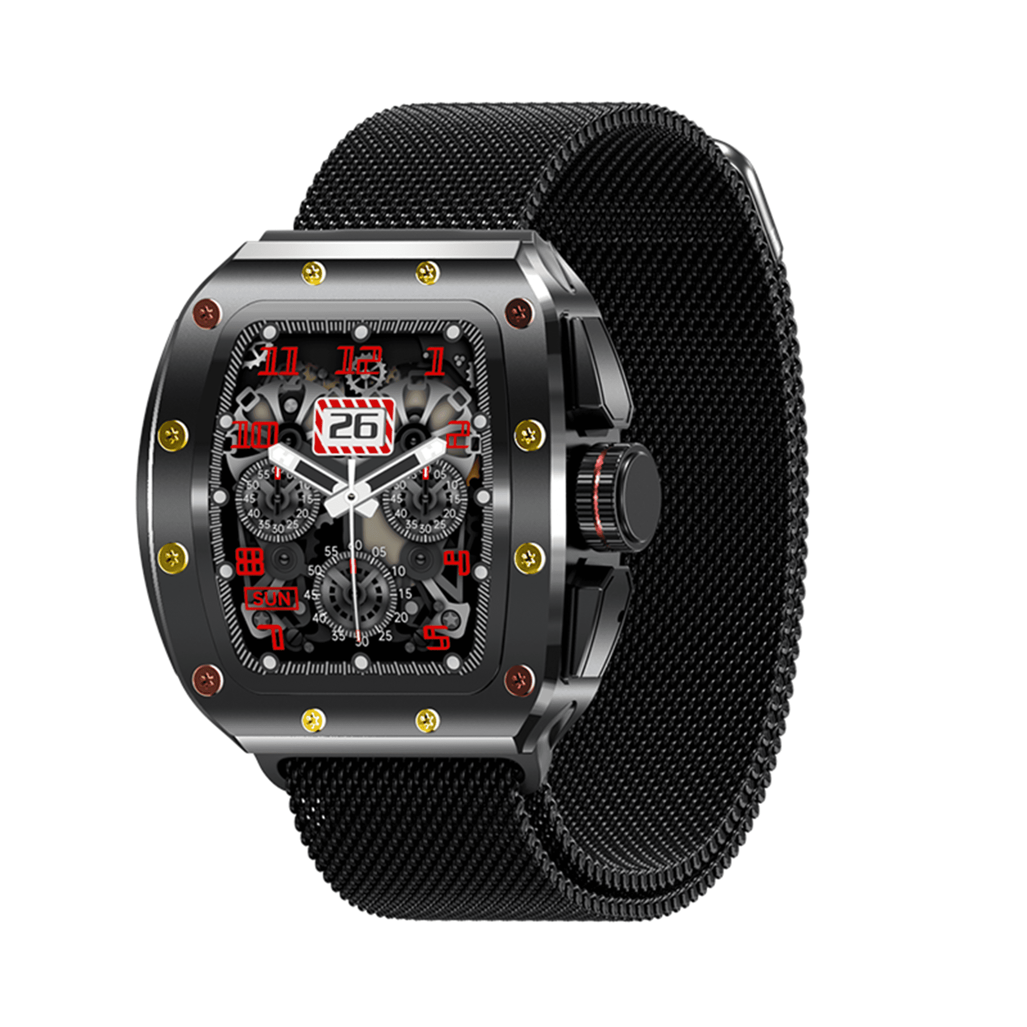 E EYAFA Bluetooth Call Smart Watch V68 with 1.76 inch Screen for Men ...