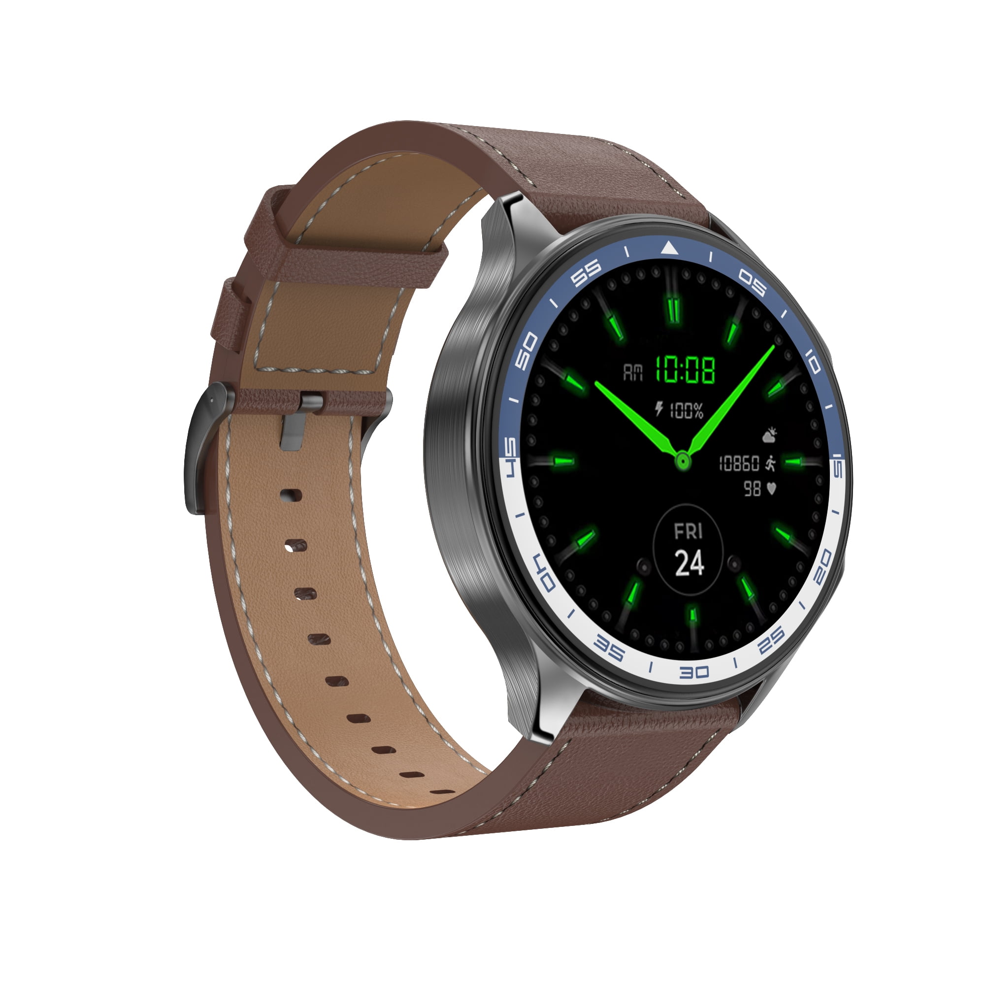 E EYAFA Bluetooth Call Smart Watch with 1.43 inch AMOLED Screen for IOS ...