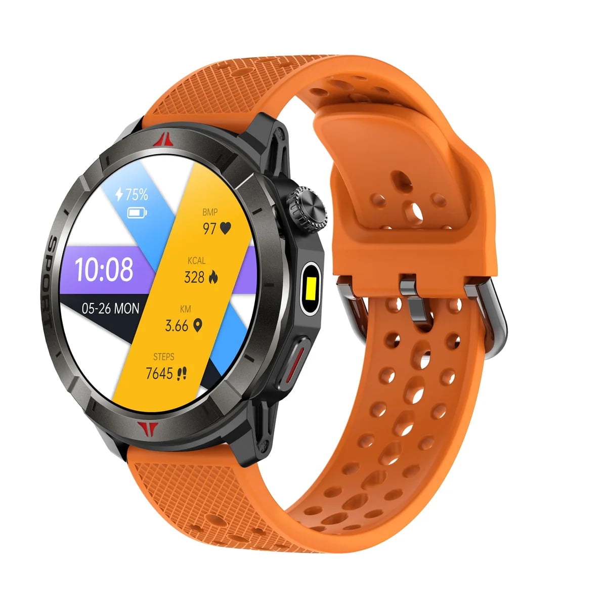 E EYAFA GPS Sports Smart Watches with LED Flashlight Compass, IP68 ...